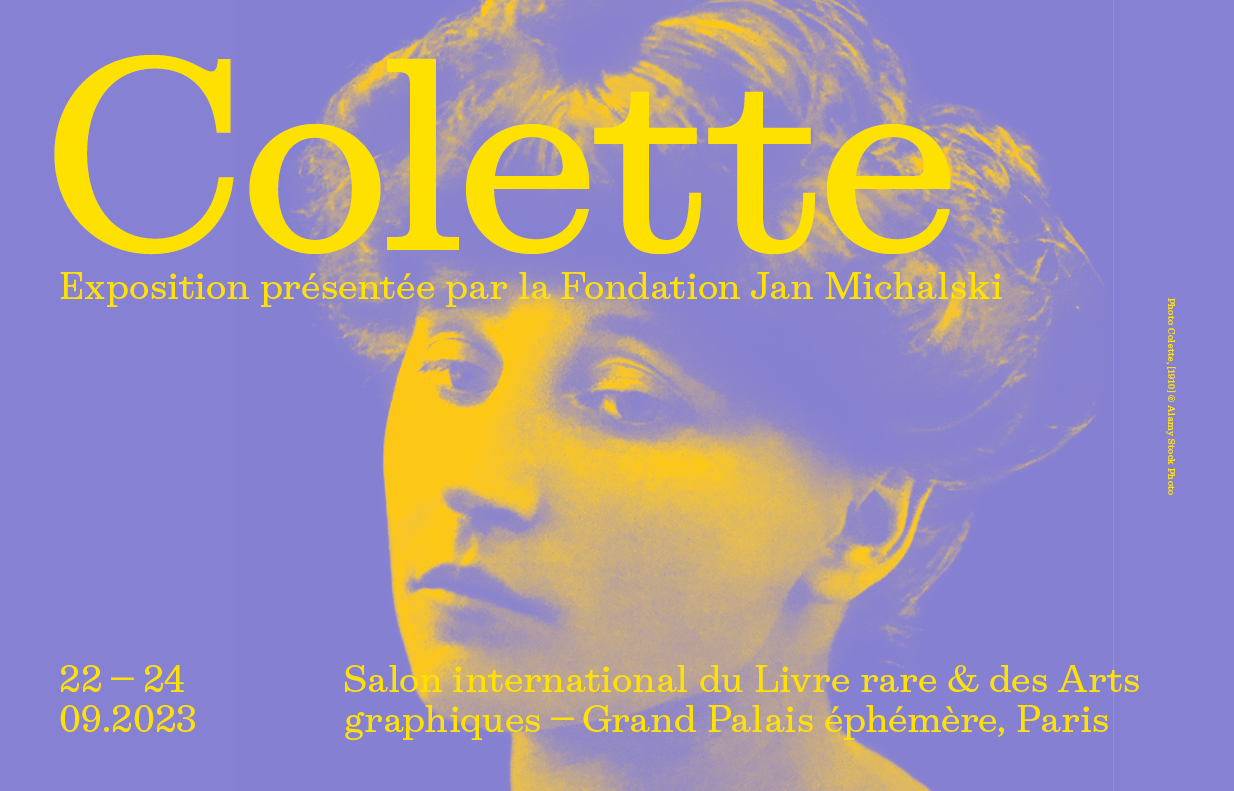 « Colette | Écrire, pouvoir écrire » – Galeries d'art à Paris