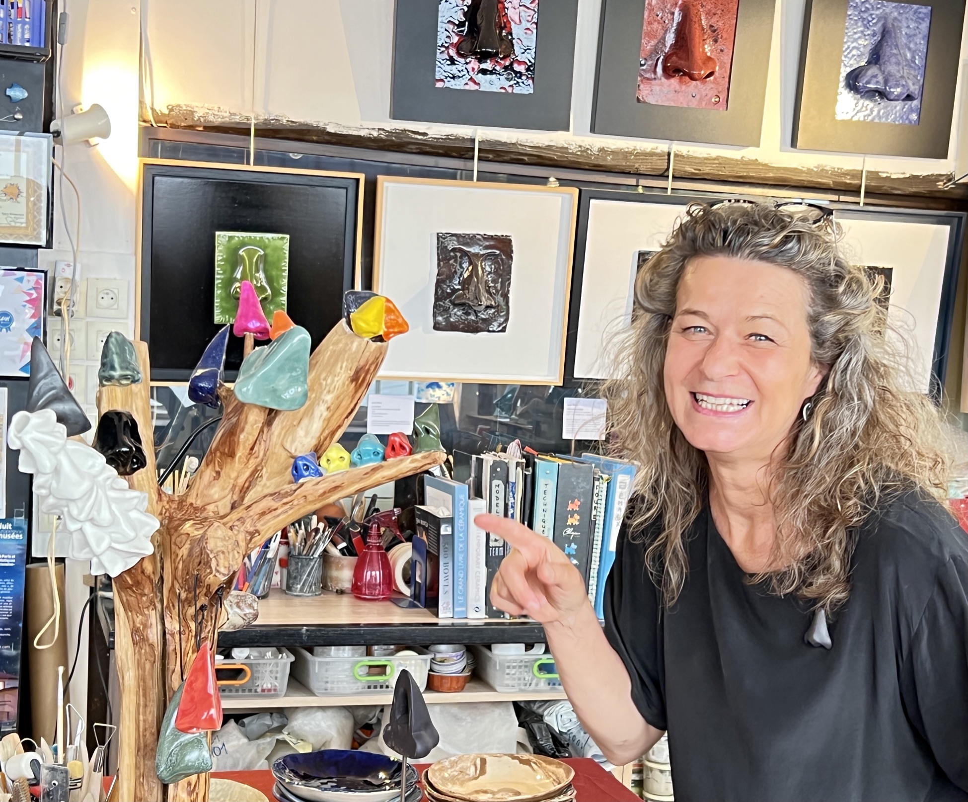 Portes ouvertes atelier sculptures de nez – Galeries d'art à Paris