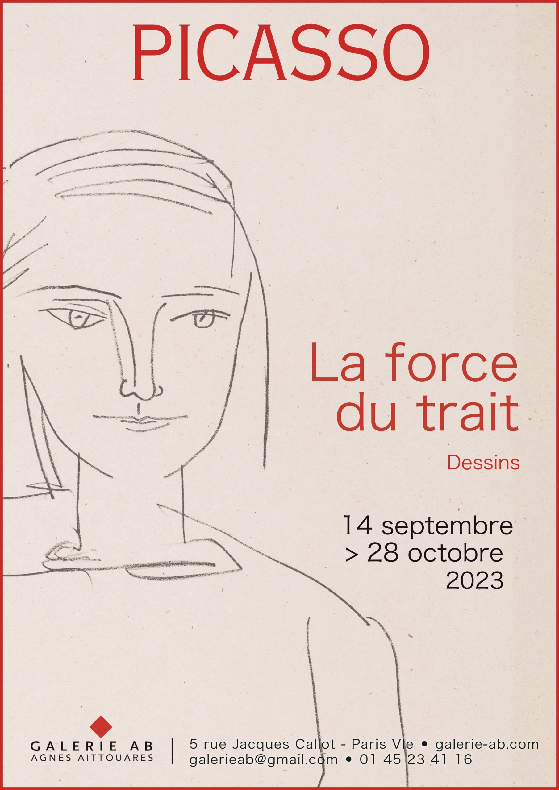 Picasso. La force du trait – Galeries d'art à Paris