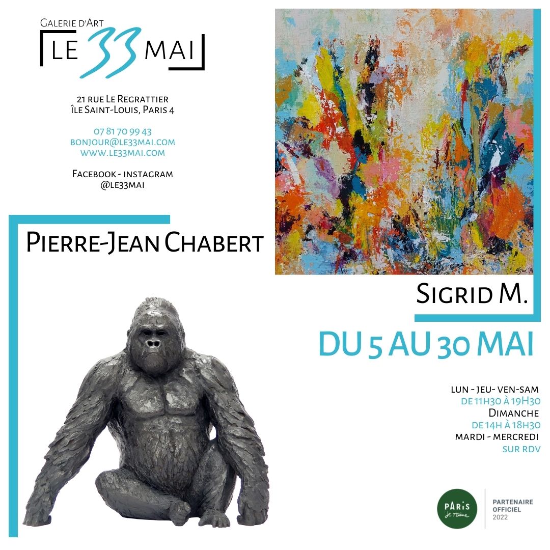 Exposition Pierre-Jean Chabert et Sigrid M. – Galeries d'art à Paris
