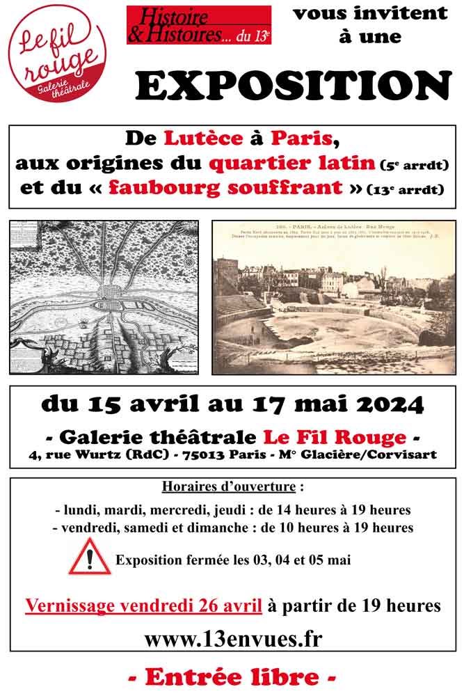 De Lutèce à Paris, aux origines du quartier latin (5e arrdt) et du ...