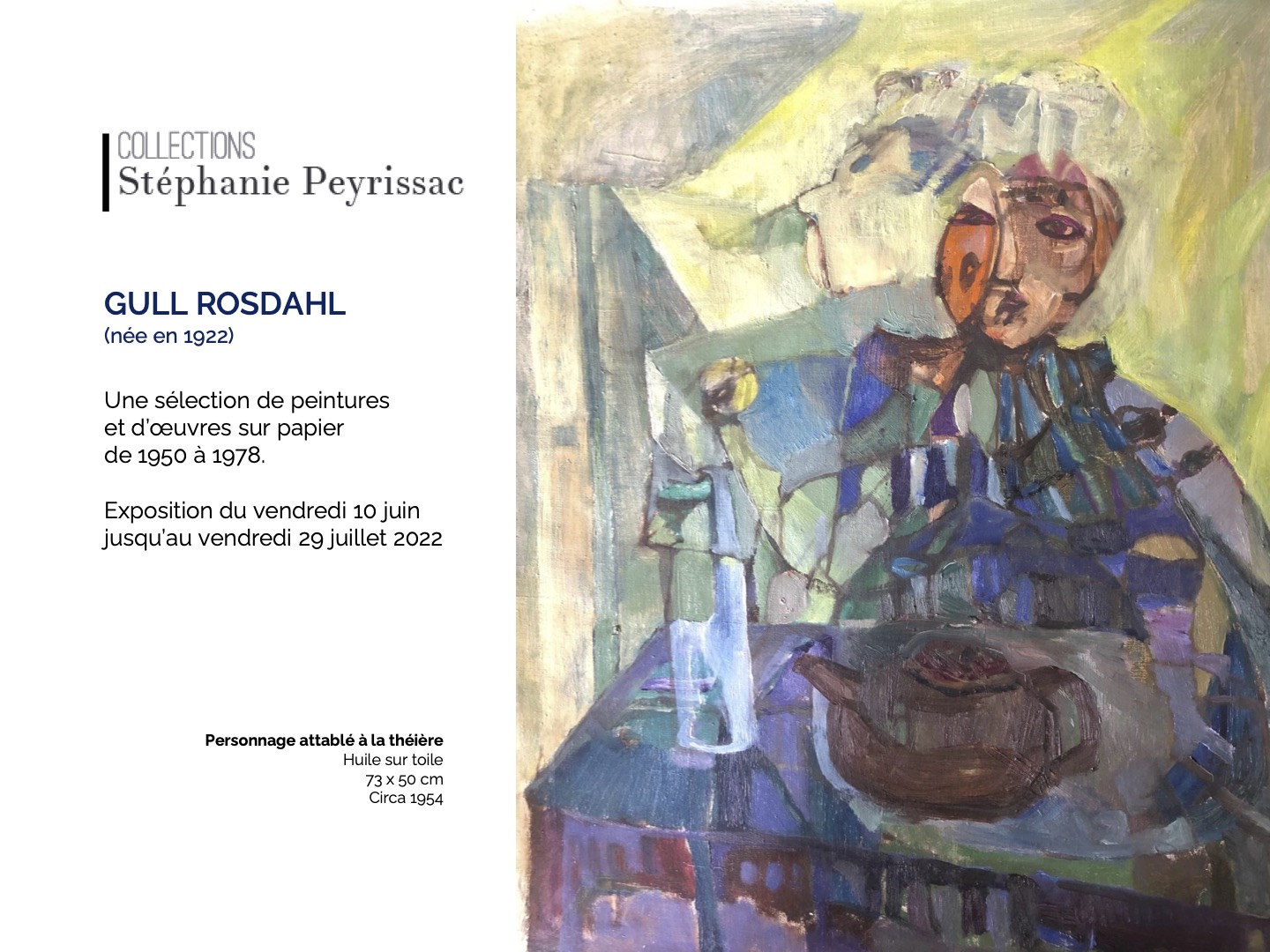 Exposition Gull Rosdahl, une jeune suédoise dans l’atelier d’André ...