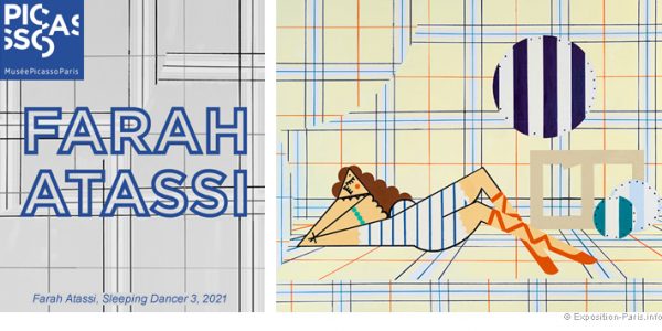 Expo peinture Paris Farah Atassi musée Picasso
